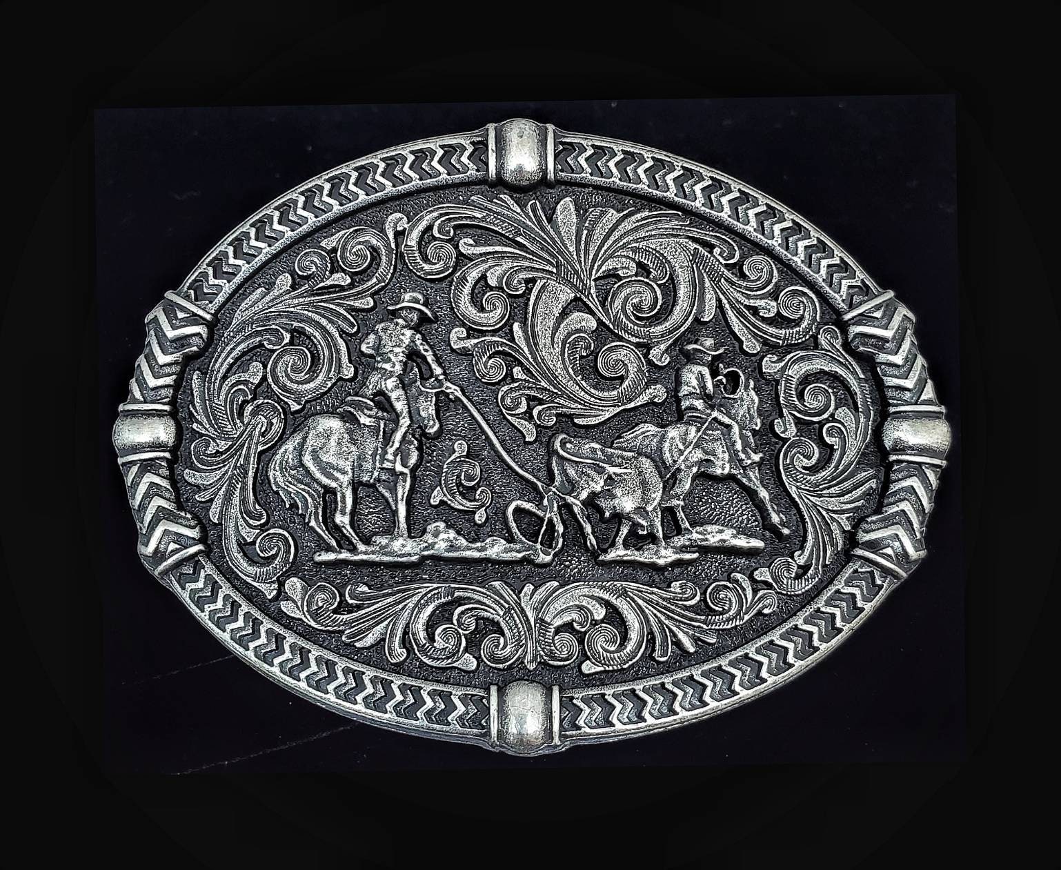 Team Roping Belt Buckles for sale | Only 2 left at -65%