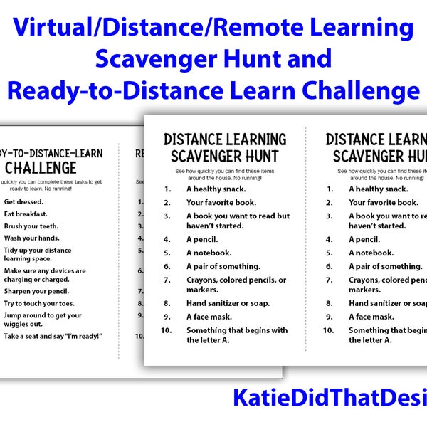 Virtual Scavenger Hunt - Etsy