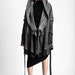Avant-garde Tiered Hooded Cloak With Ties, Androgynous, Post ...