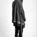 Avant-garde Tiered Hooded Cloak With Ties, Androgynous, Post ...