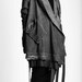 Avant-garde Tiered Hooded Cloak With Ties, Androgynous, Post ...