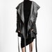 Avant-garde Tiered Hooded Cloak With Ties, Androgynous, Post ...