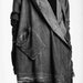 Avant-garde Tiered Hooded Cloak With Ties, Androgynous, Post ...