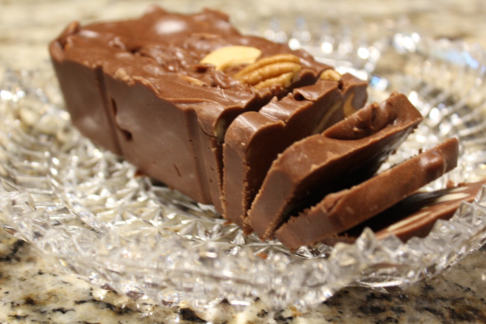 5 PACK of Homemade Chocolate Fudge 1/2 Lb Boxes Options Available plain ...