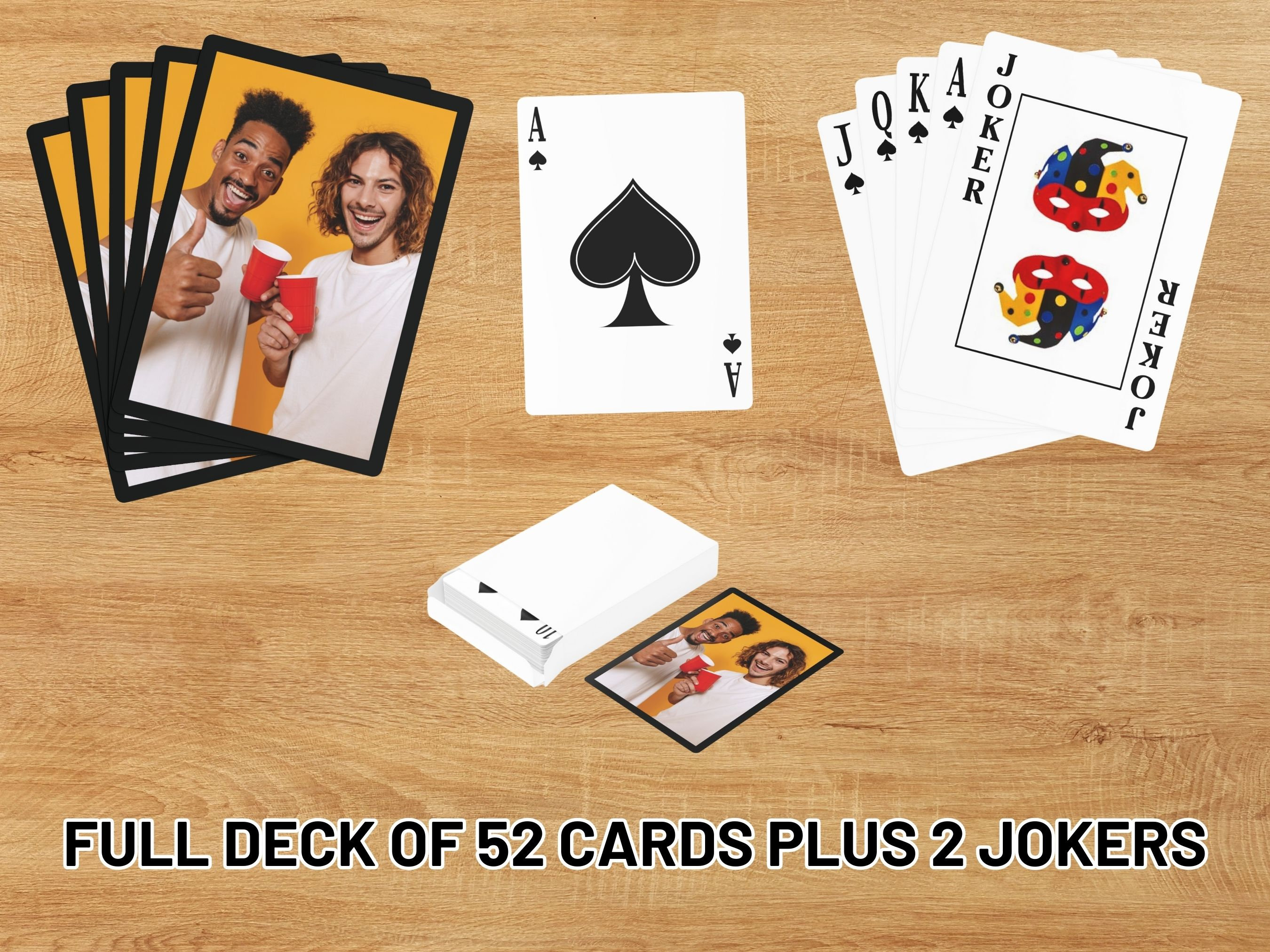 Custom Photo Playing Cards Design Your Own Playing Cards Corporate Gift ...