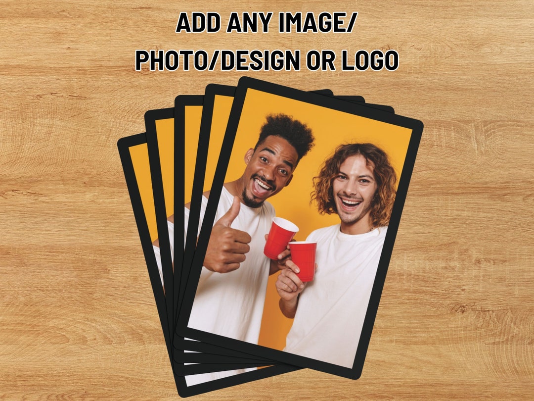Custom Photo Playing Cards - Design Your Own Playing Cards - Corporate ...