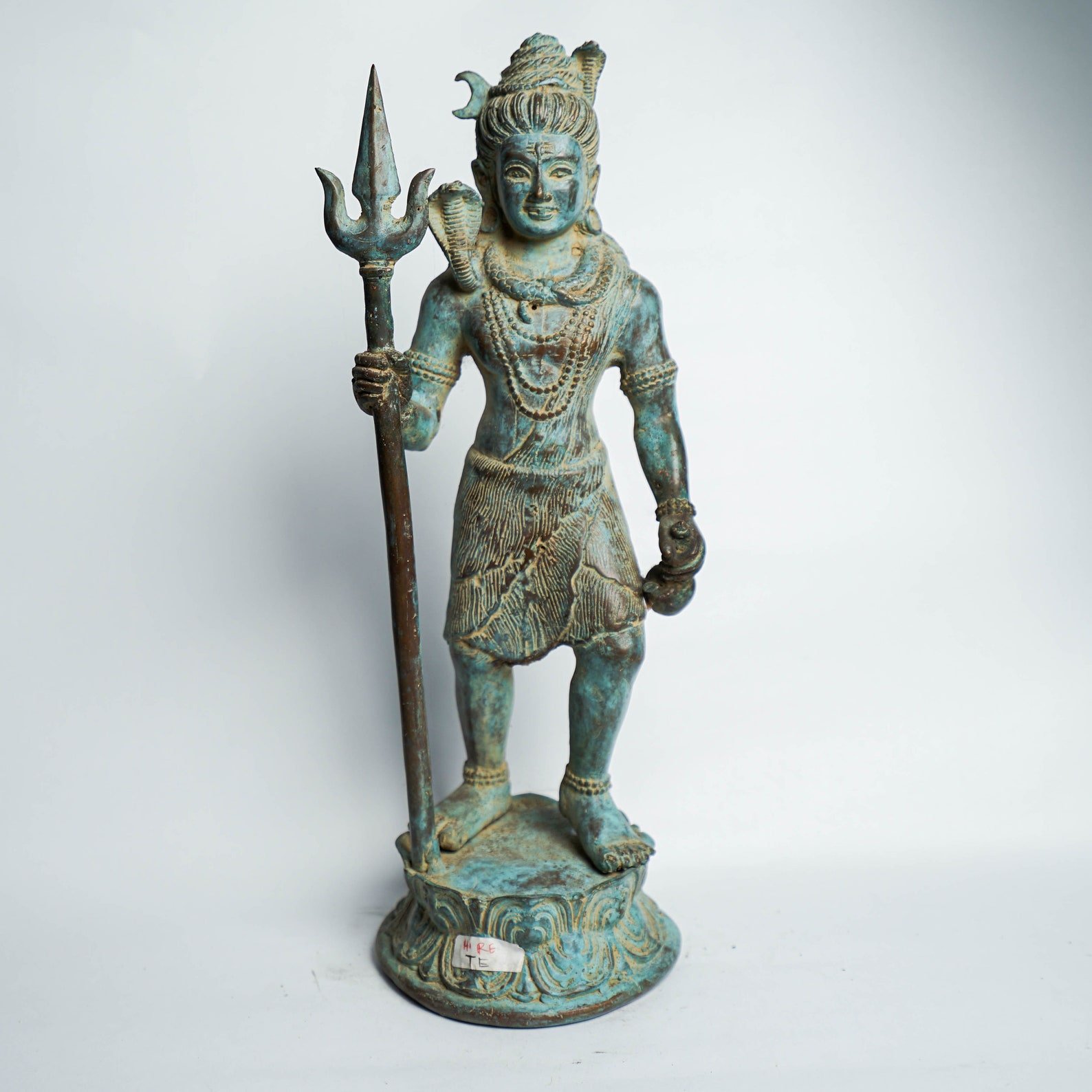 Siwa Statue 14 Inch / 35 Cm Shiva Statue Hindu God Bronze | Etsy