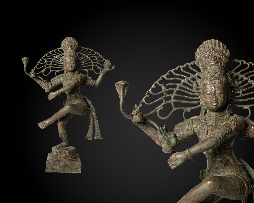 Nataraja Dancing Shiva as Nataraja the Lord of Dance 19 Inch / 48 Cm ...