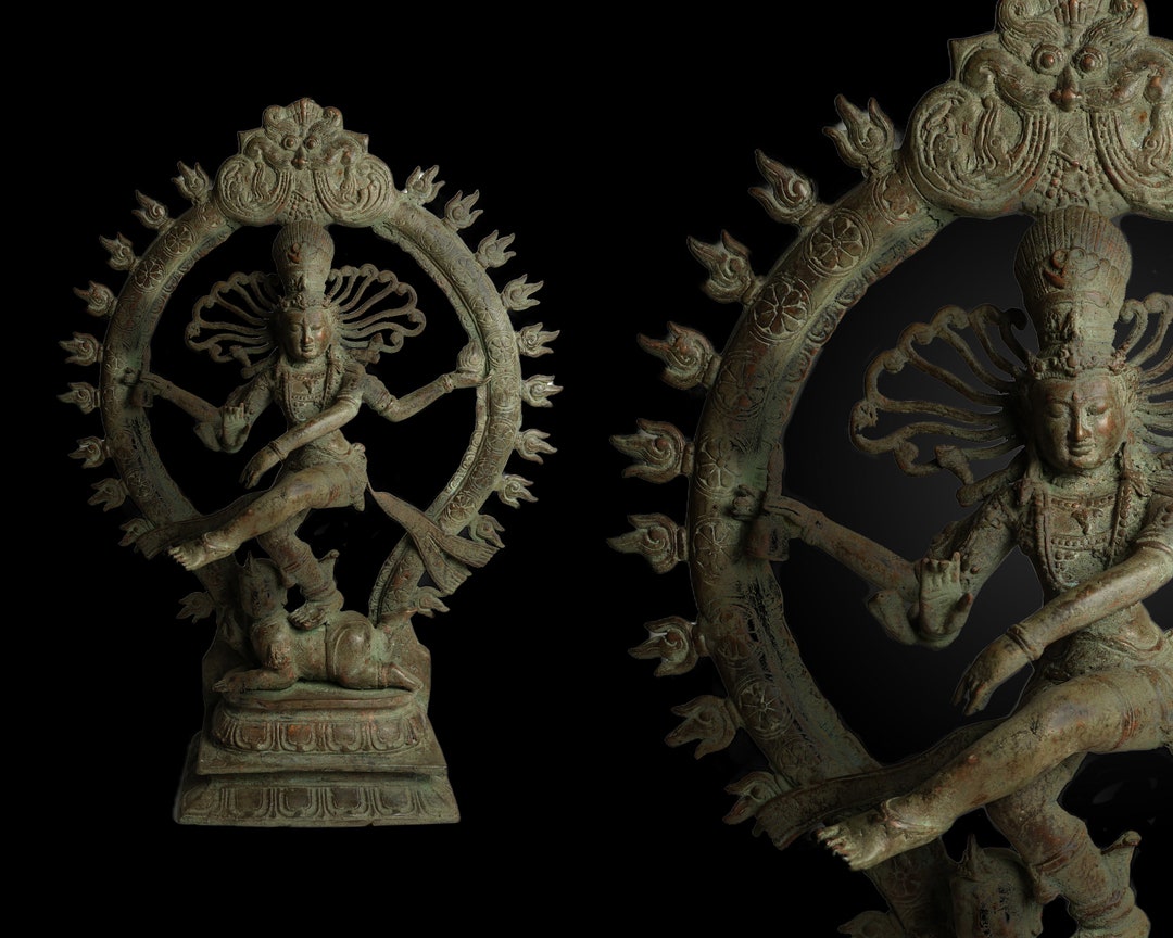 Nataraja Dancing Shiva as Nataraja the Lord of Dance 23 Inch / 58 Cm ...