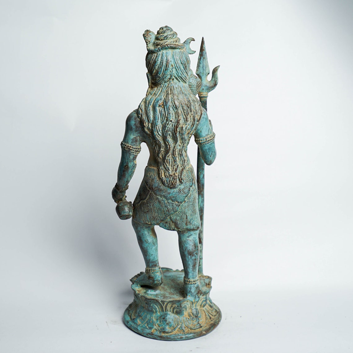 Siwa Statue 14 Inch / 35 Cm Shiva Statue Hindu God Bronze | Etsy