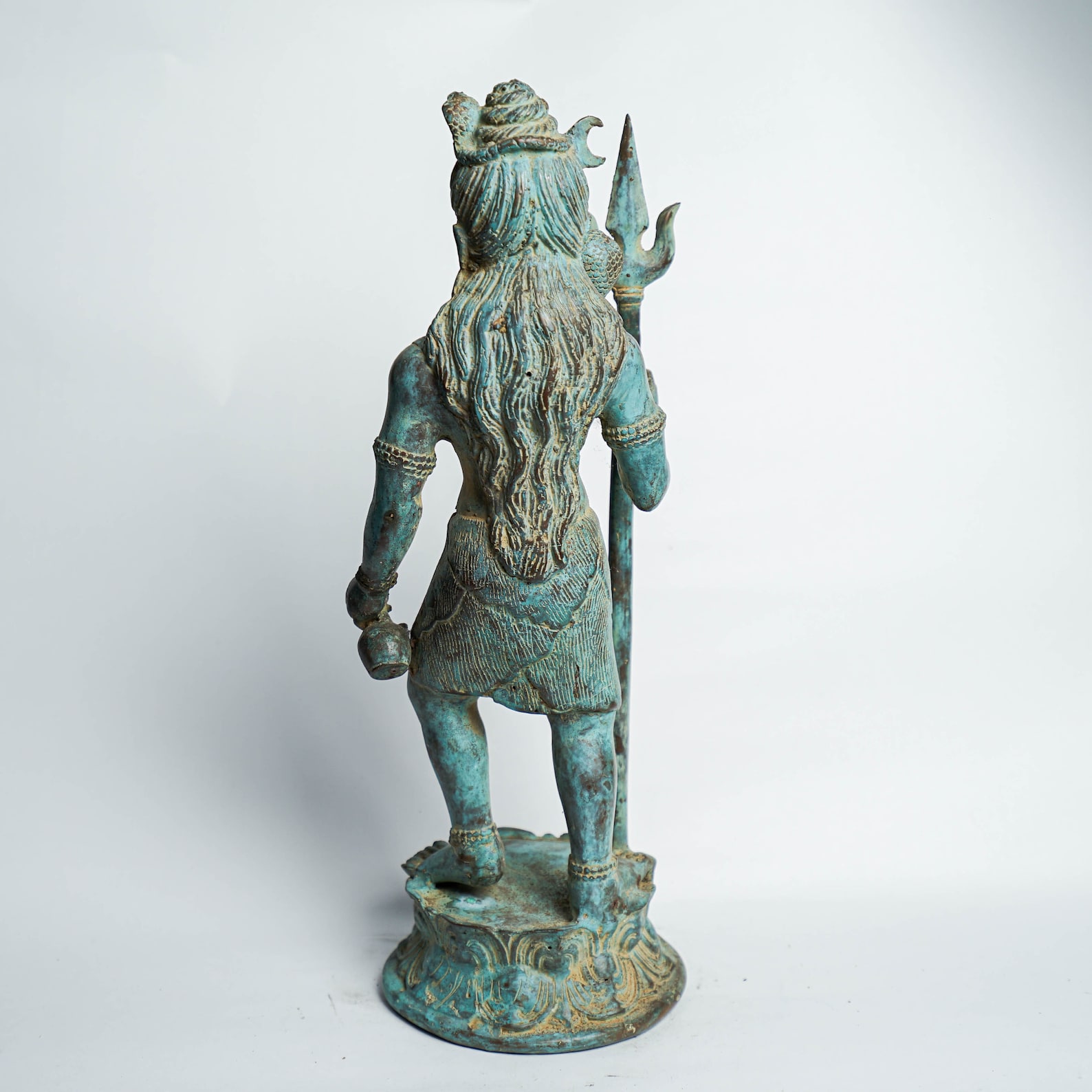 Siwa Statue 14 Inch / 35 Cm Shiva Statue Hindu God Bronze | Etsy