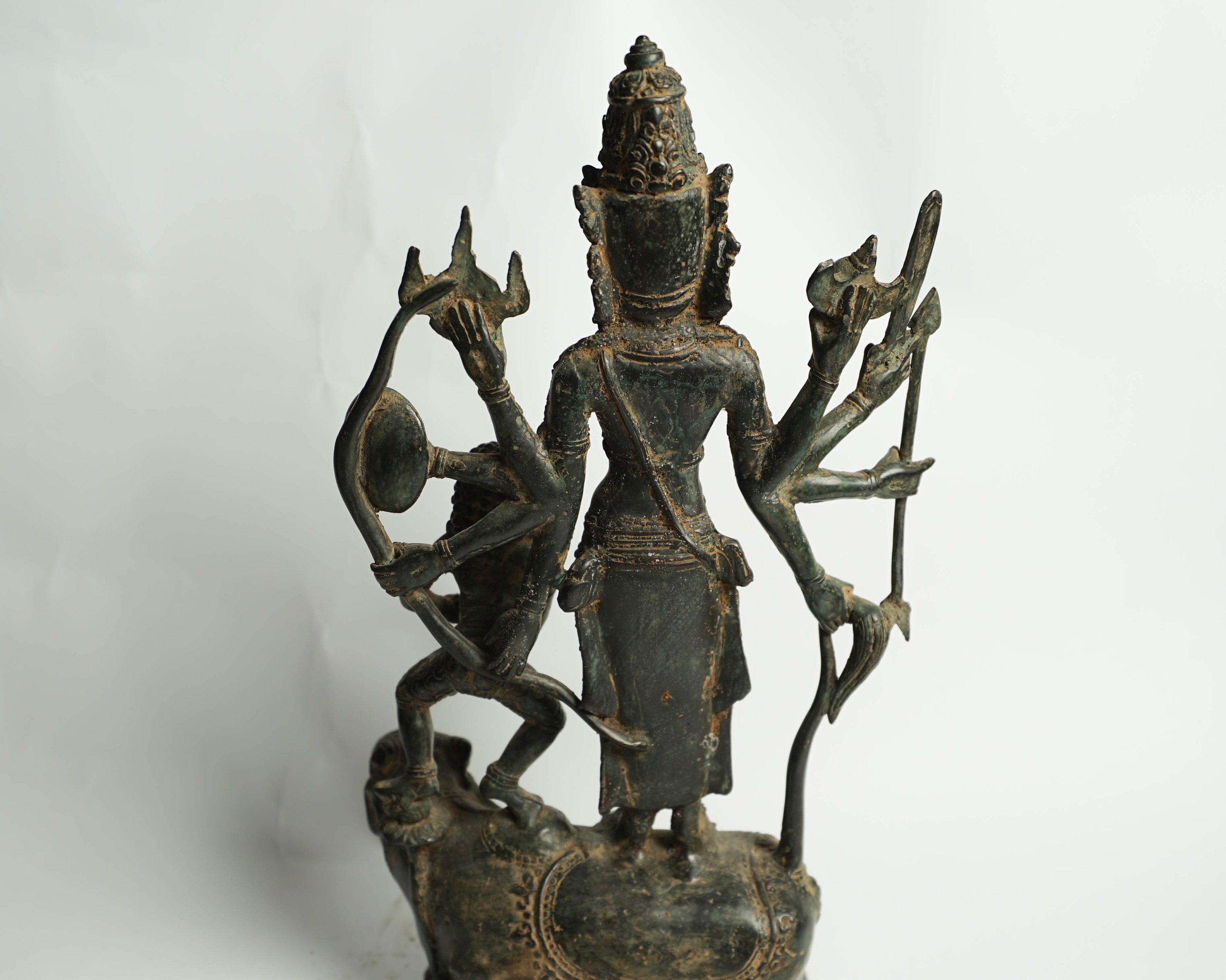 Lord Mahakali 185 Inch / 46 Cm Hindu God Kali Statue - Etsy