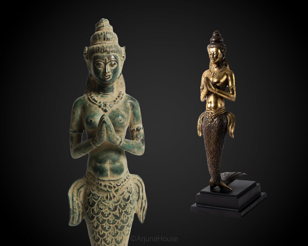 Suvannamaccha 10.8 Inch / 27 Cm Balinese Mermaid Figurine - Etsy Canada