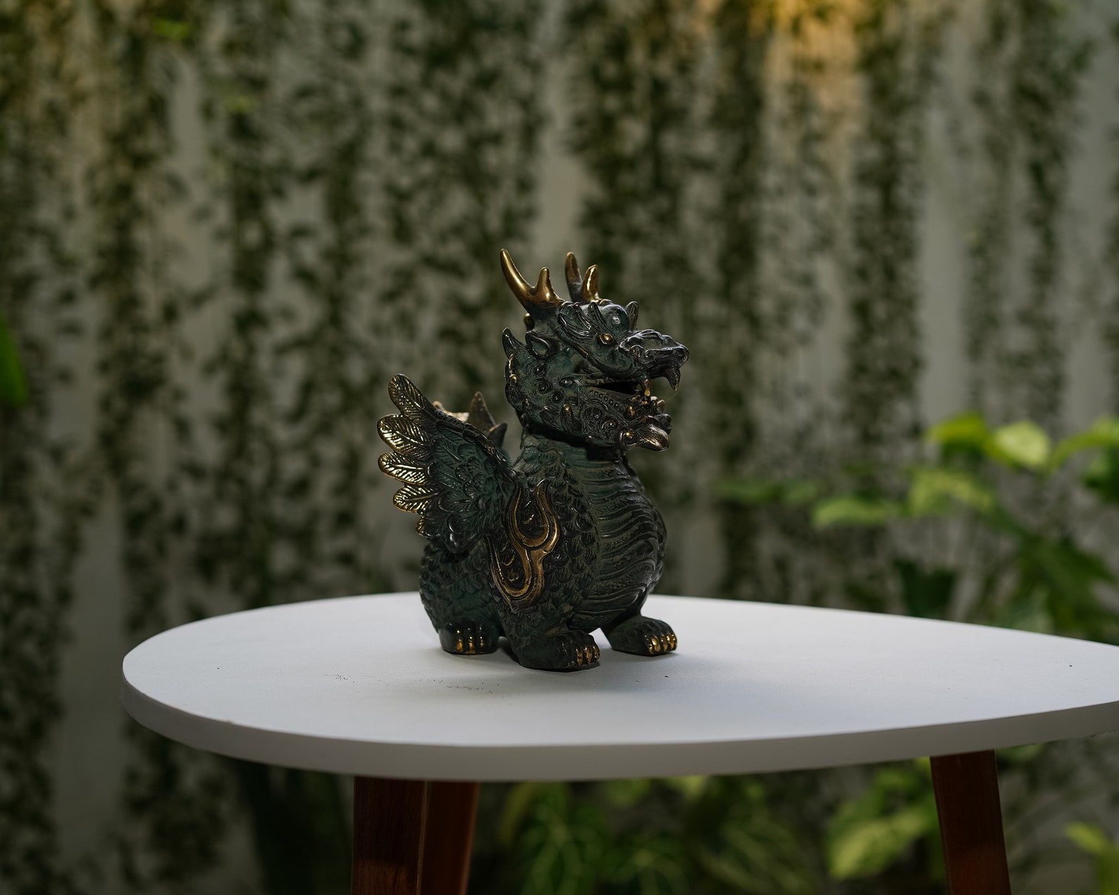 Dragon Statue 6.5 Inch / 16 Cm Brass Dragon Mini Dragon - Etsy