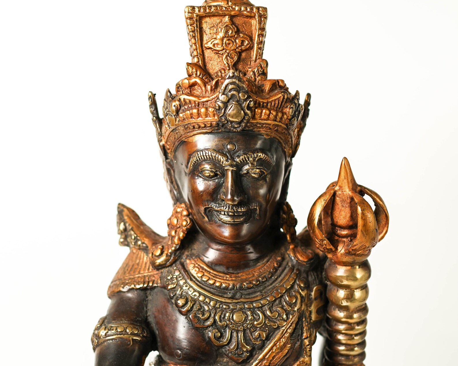 Lord Brahma Hindu 22 Inch / 56 Cm, Face Lord, Brahma Figurine, Brahma ...
