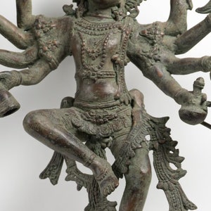 Vintage Bronze Krishna Statue – 18 Inch, Hindu God Sculpture - Etsy
