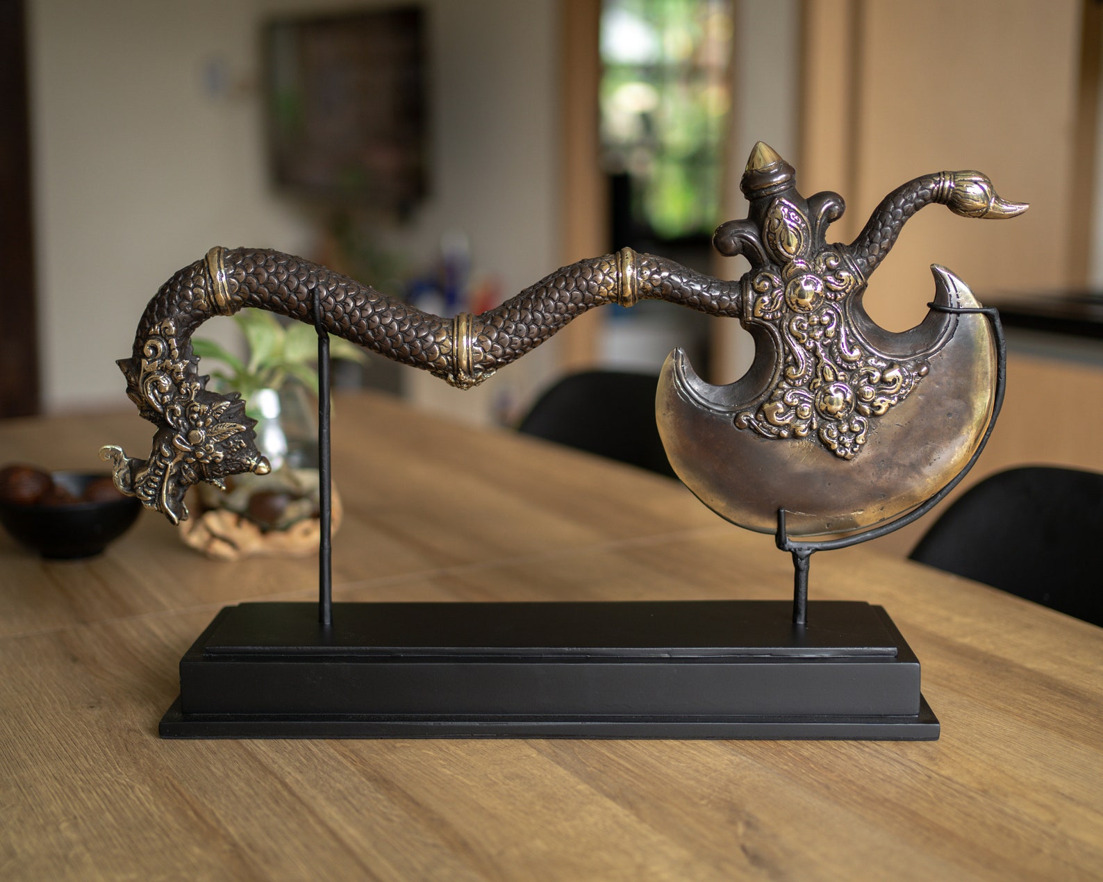 Makara Axe Phurba Hindu Bronze Real Size 20 Inch / 50cm God - Etsy