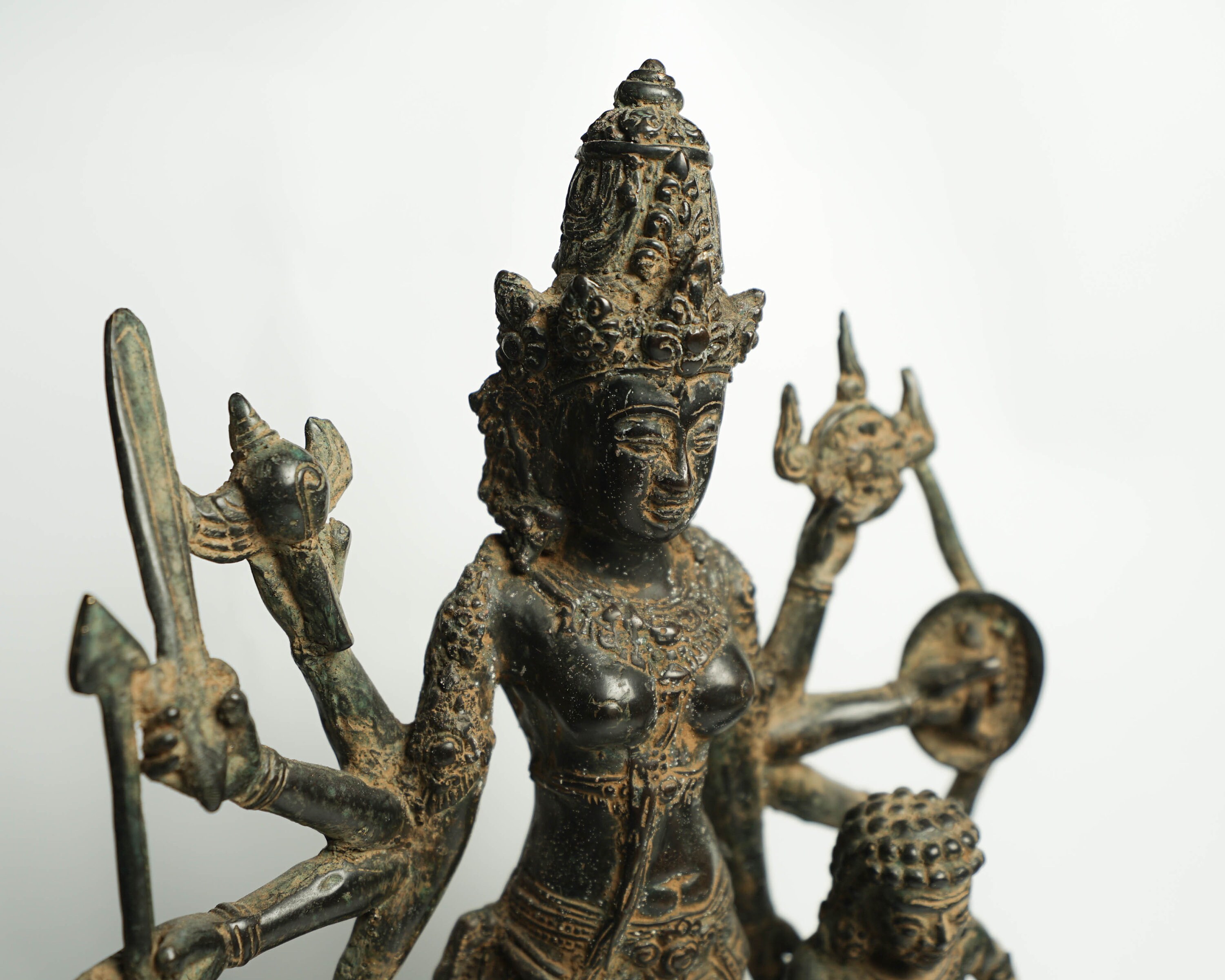 Lord Mahakali 185 Inch / 46 Cm Hindu God Kali Statue - Etsy
