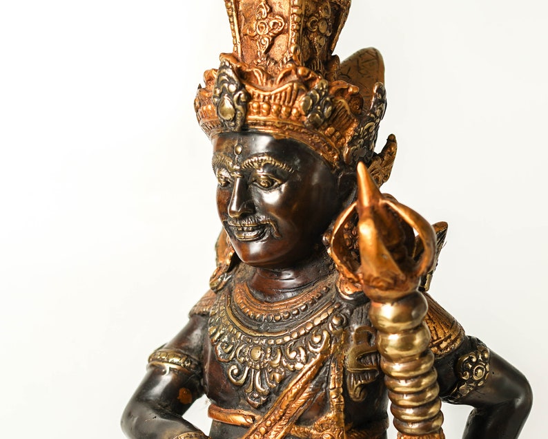 Lord Brahma Hindu 22 Inch / 56 Cm, Face Lord, Brahma Figurine, Brahma ...