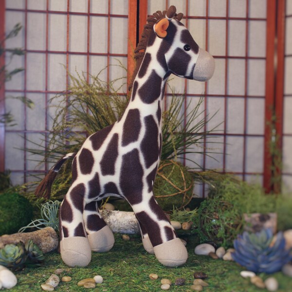 Giraffe Stuffed Animal - Etsy