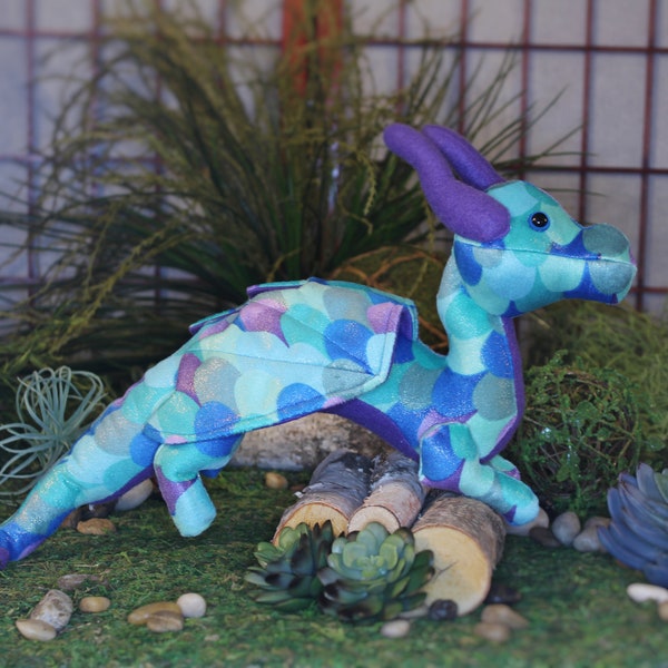 Plush Dragon - Etsy