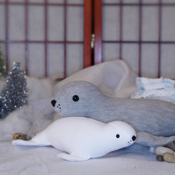 Seal Plushie - Etsy