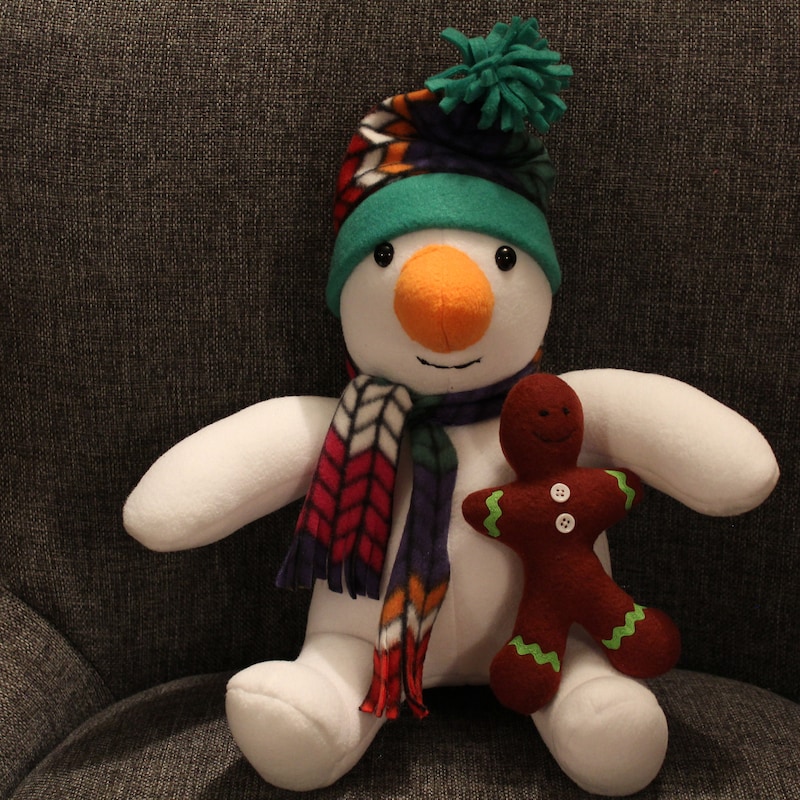 Stuffed Snowman - Etsy