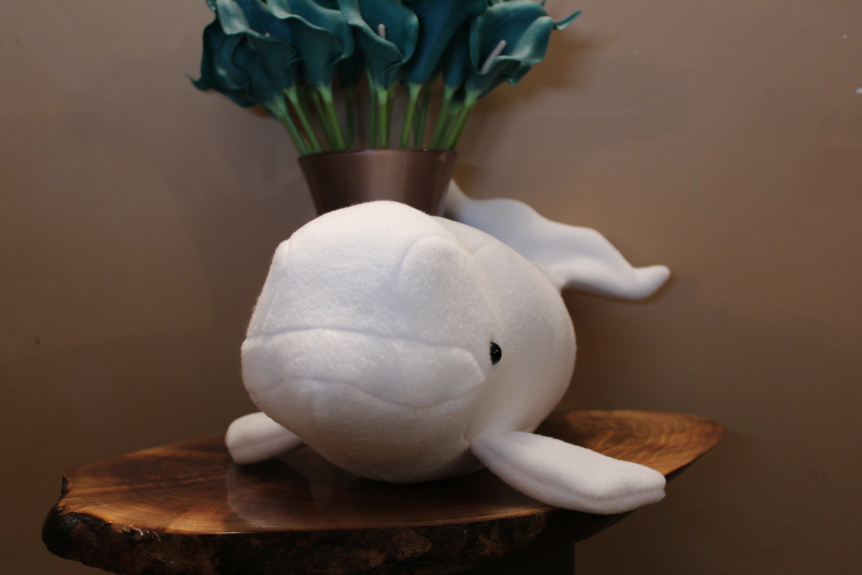 Beluga Whale Stuffed Animal
