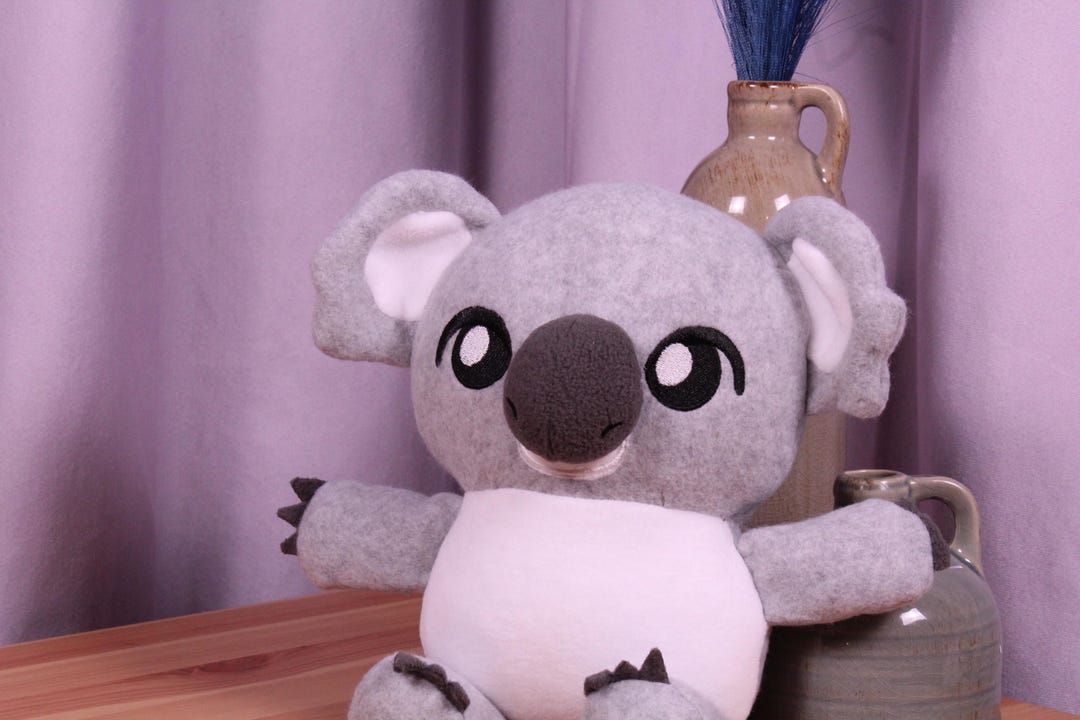 Plush Fleece Koala Stuffed Animal | Australian | Marsupial | Handmade ...