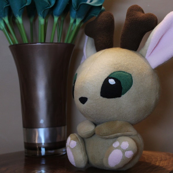 Jackalope Plush - Etsy