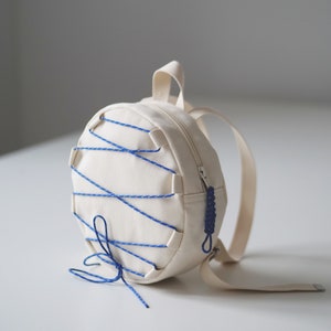 Round Backpack | Canvas Bag | Sewing Pattern | Bag PDF Pattern | 2 ...