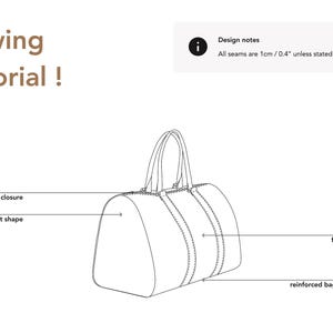 Bowling Bag | Canvas Bag | Gym Bag | Sewing Pattern | Shopping Bag ...