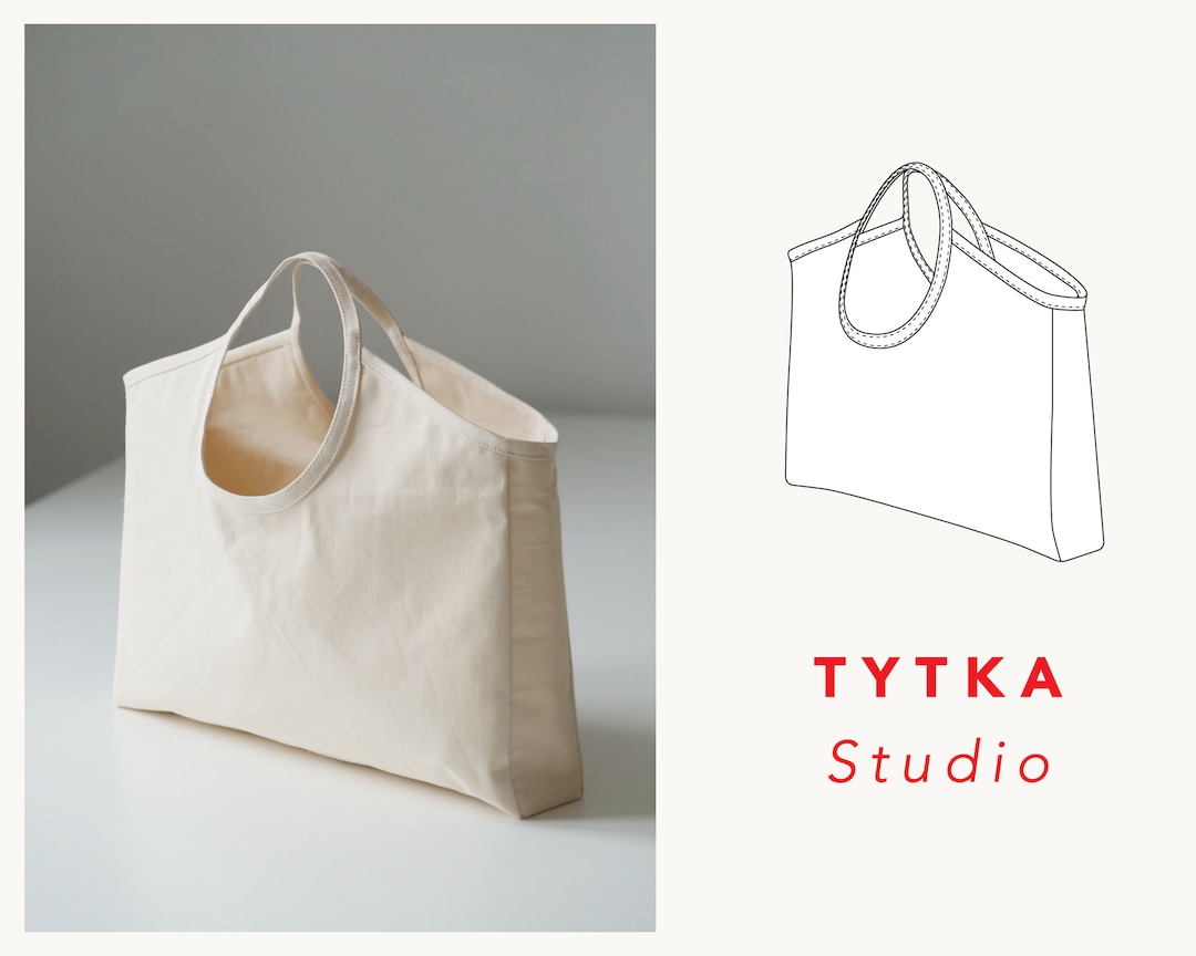 LARGE Double Sided Tote Bag | One Size: LARGE | Canvas Bag | Sewing ...