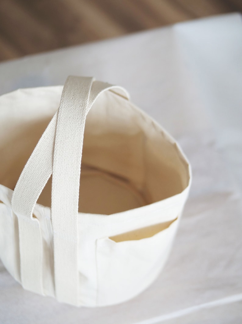 Caddy Tote Bucket Bag Canvas Bag Sewing Pattern - Etsy