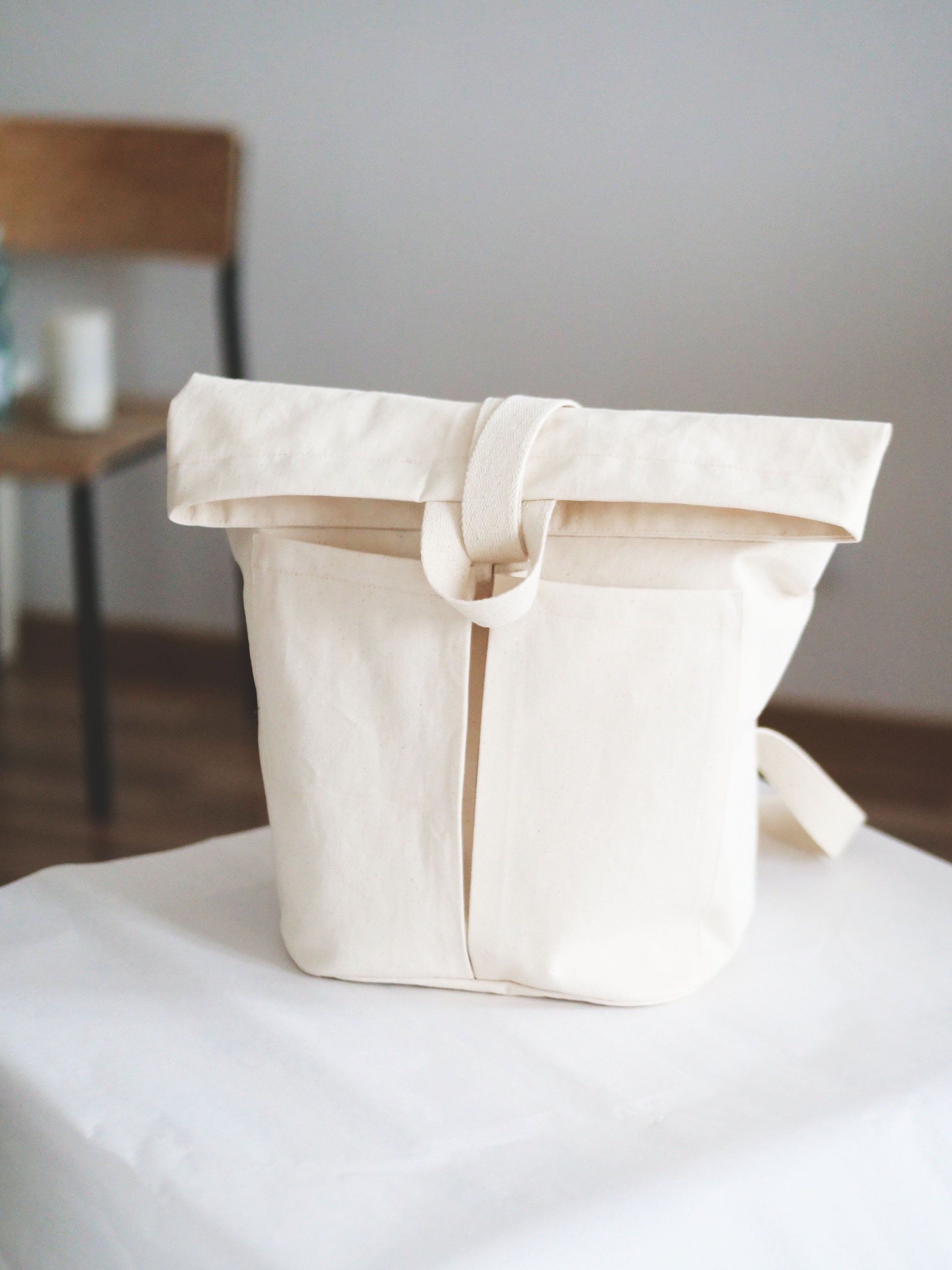 Big Bucket Bag Canvas Backpack Canvas Bag Sewing Pattern | Etsy UK