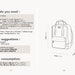 LARGE Classic Backpack | Canvas Bag | Sewing Pattern | Bag PDF Pattern ...