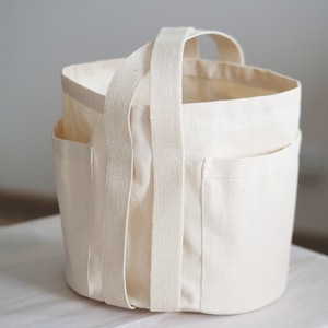 Caddy Tote | Bucket Bag | Canvas Bag | Sewing Pattern | Shopping Bag ...