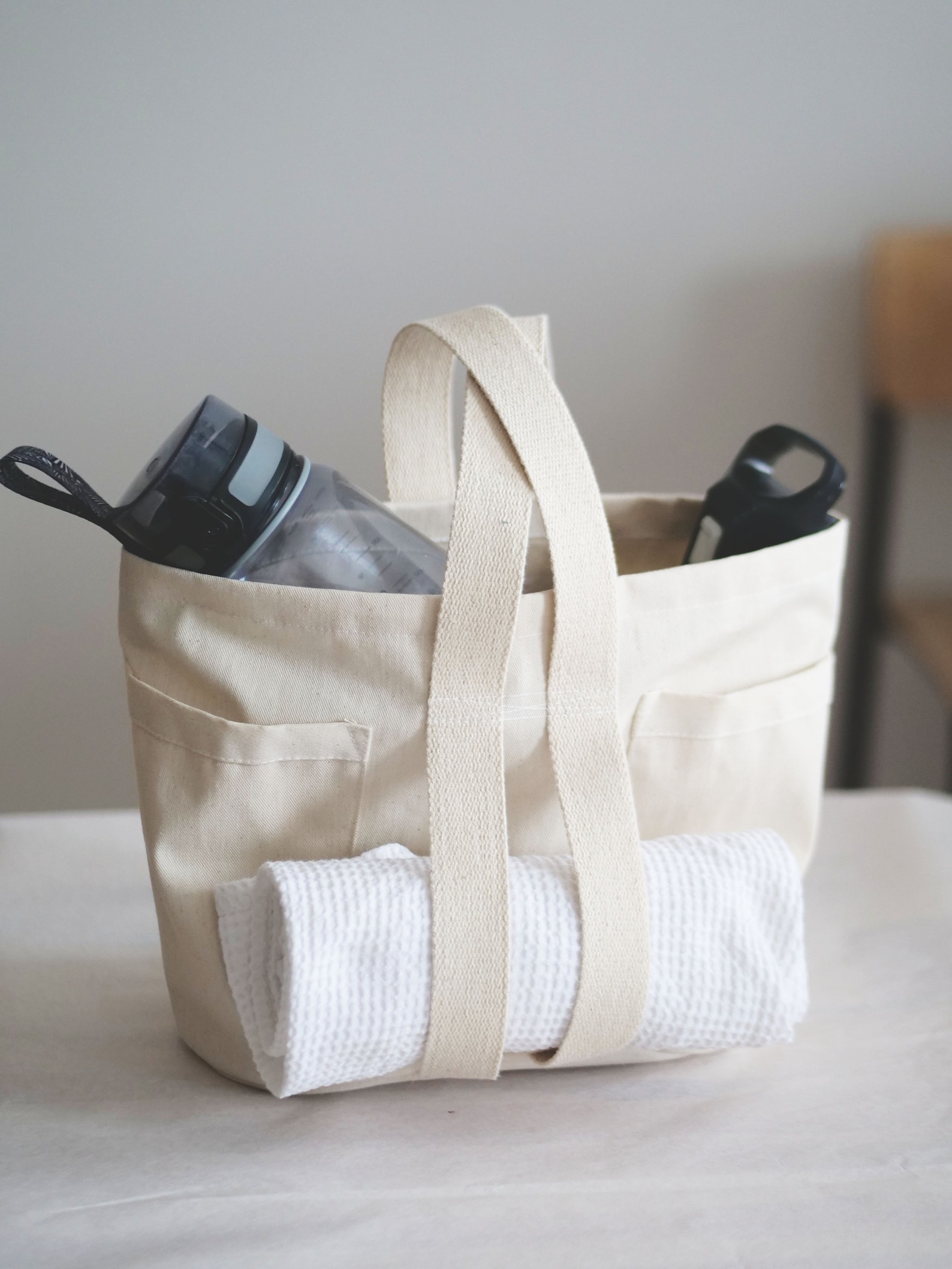 Caddy Tote Bucket Bag Canvas Bag Sewing Pattern - Etsy