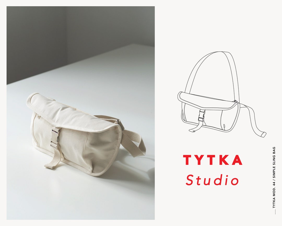 Simple Sling Bag | Sewing Pattern | Bag PDF Pattern | One Size - Etsy