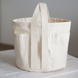 Caddy Tote | Bucket Bag | Canvas Bag | Sewing Pattern | Shopping Bag ...
