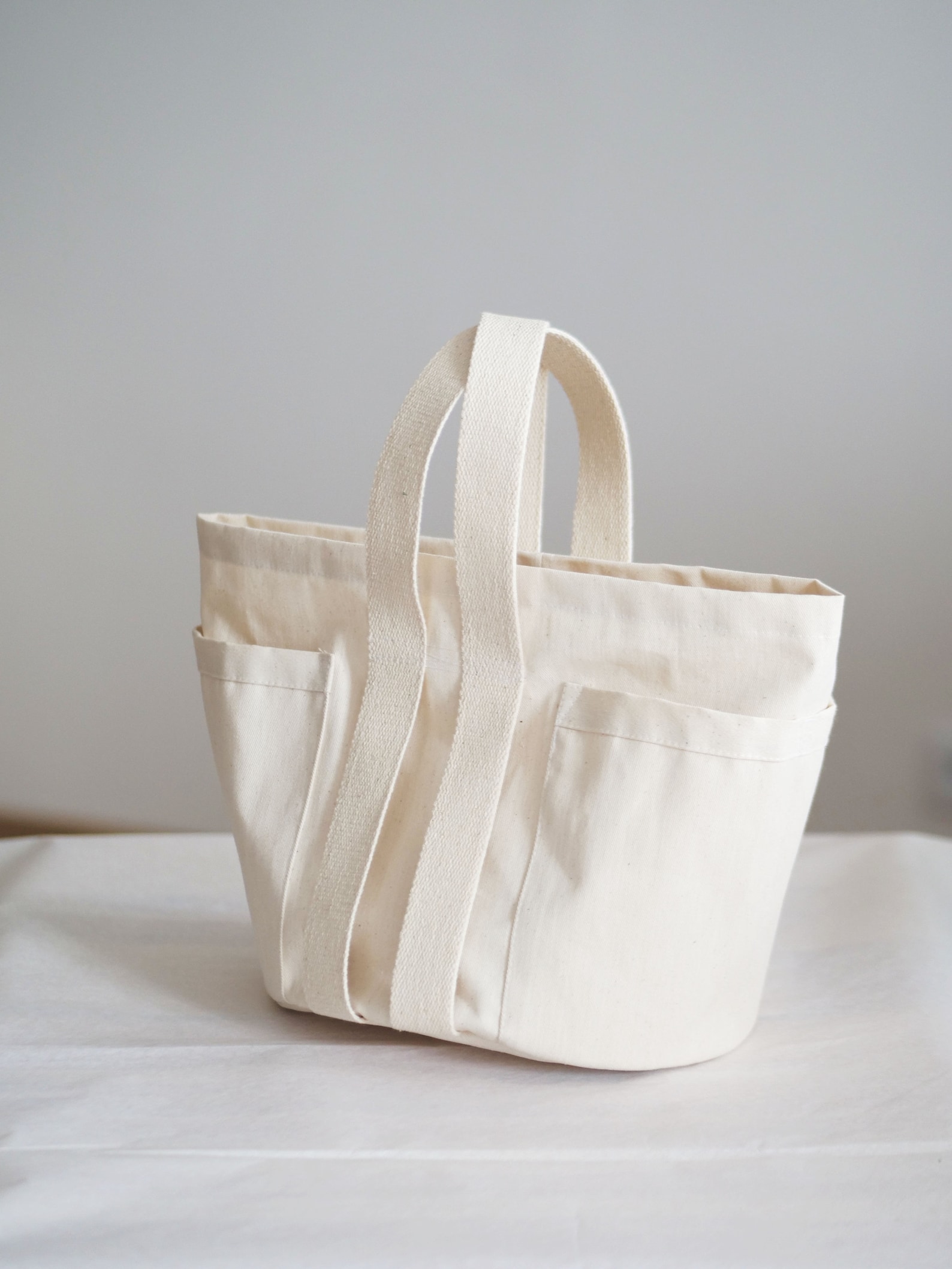 Caddy Tote Bucket Bag Canvas Bag Sewing Pattern - Etsy
