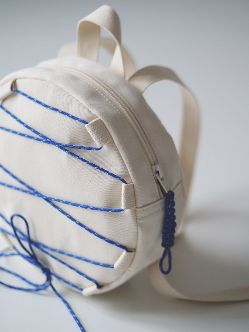 Round Backpack Canvas Bag Sewing Pattern Bag PDF Pattern - Etsy