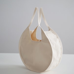 Round Bag With a Pouch | Sewing Pattern | One Size - Etsy