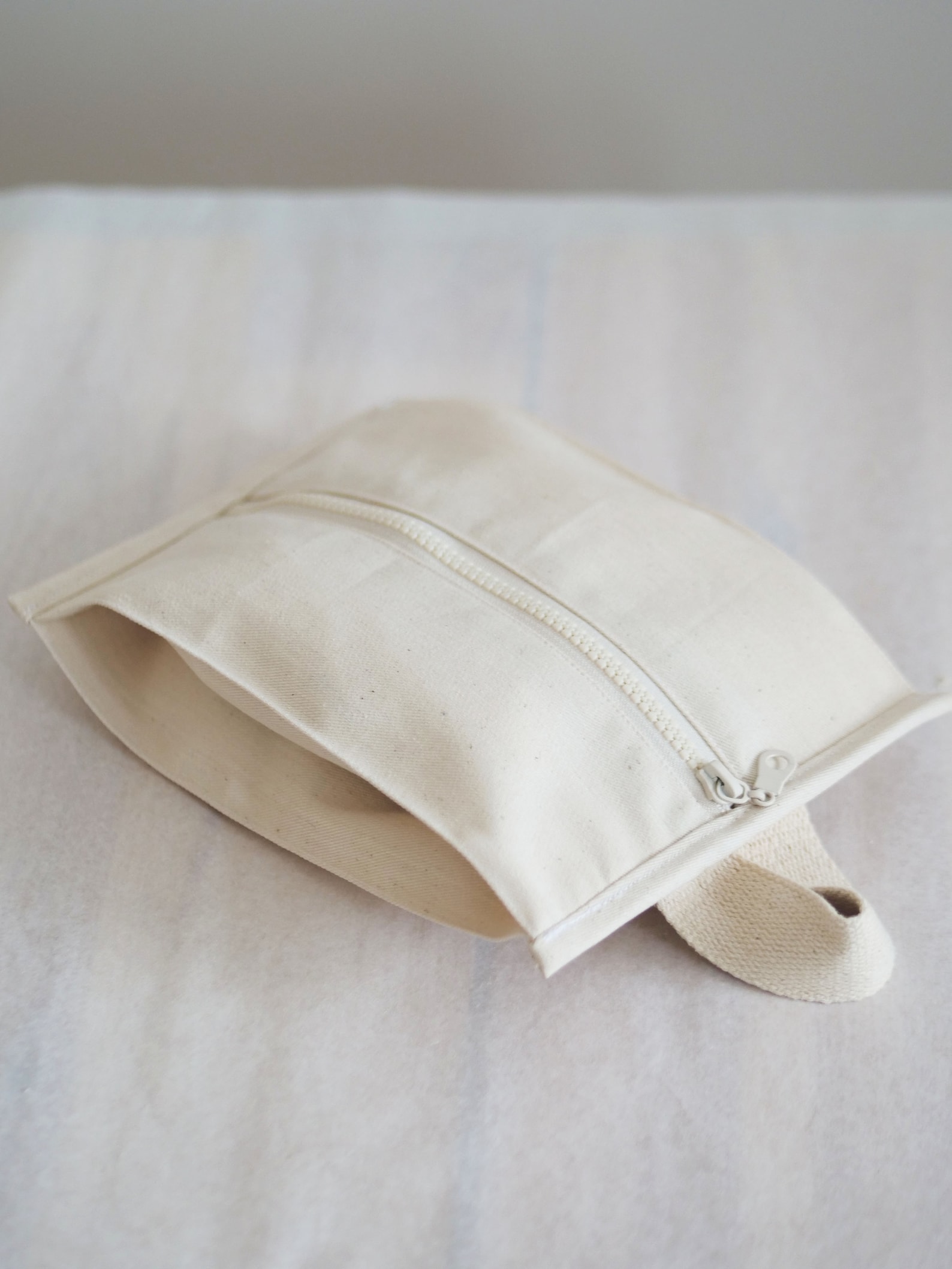 Folded Zip Pouch Canvas Bag Sewing Pattern Tote PDF - Etsy