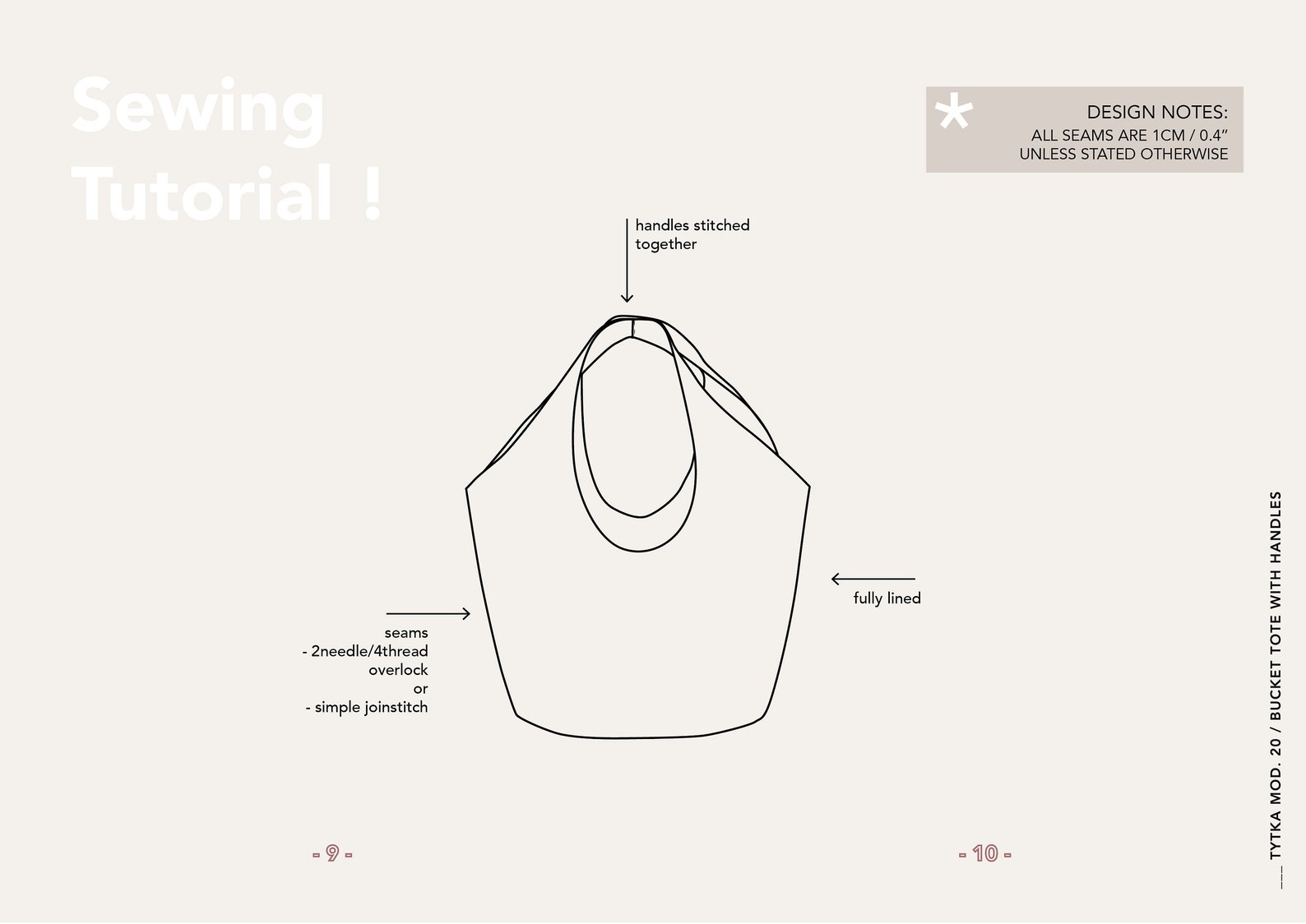 Bucket Tote With Handles Canvas Bag Tote Bag Shopping | Etsy