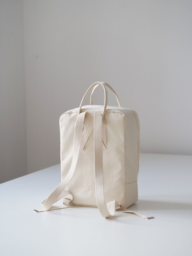 Classic Backpack Canvas Bag Sewing Pattern Bag PDF - Etsy