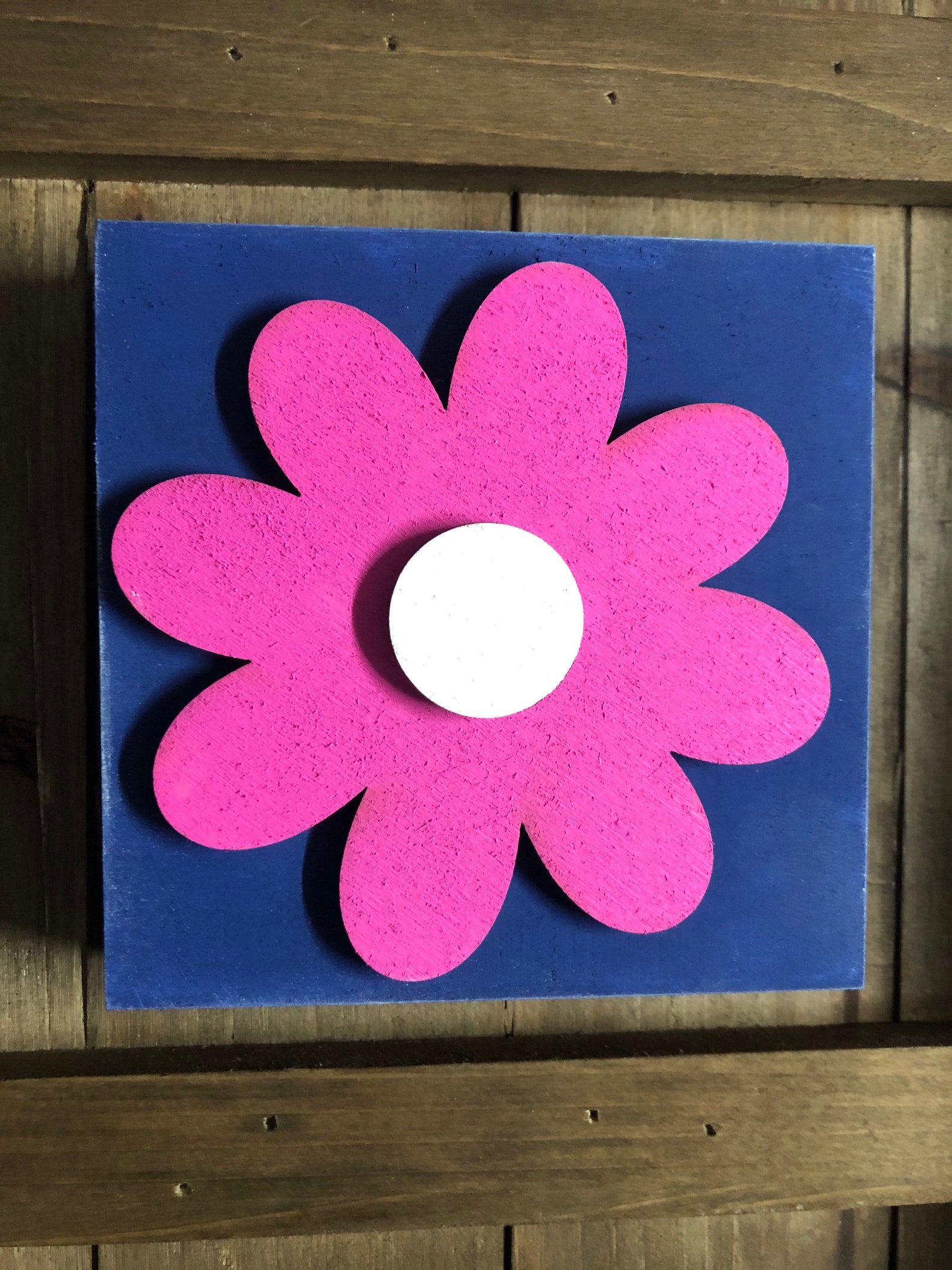 Chunky Wood DAISY Rustic Wooden Spring / Summer Daisy Flower - Etsy