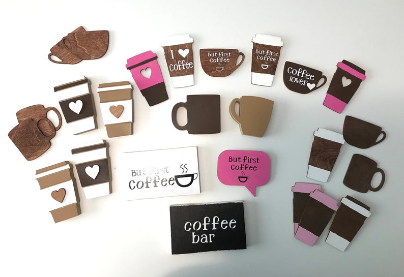 But First Coffee Magnet: Colorful Coffee Lover Gift - Etsy