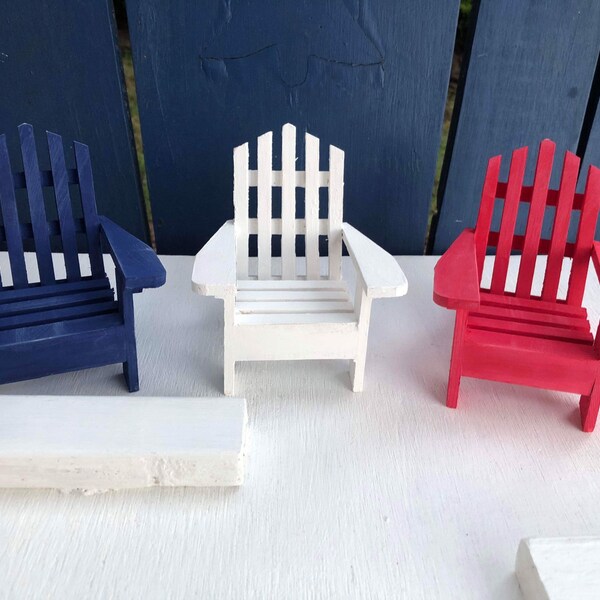 Miniature Adirondack Chairs - Etsy