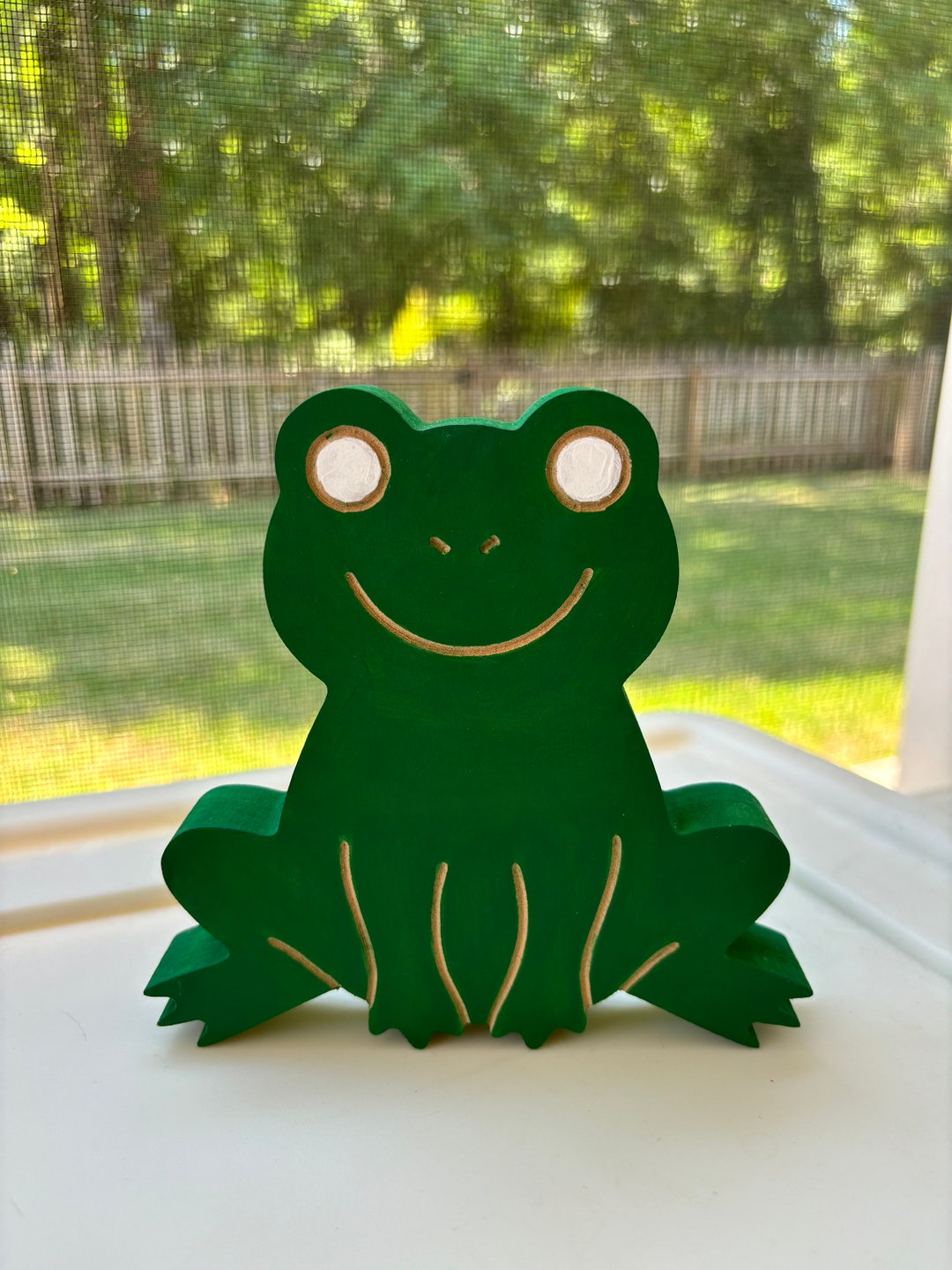 Adorable Frog Stand up Decorations - Etsy